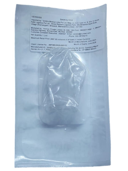 Portex Orator Tracheostomy Speaking Valve 100/550/000 – MedineedsIndia