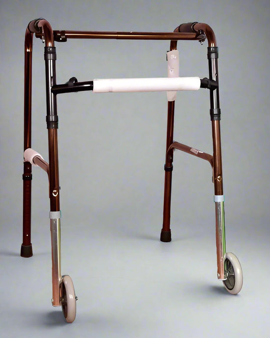 Karma WK-51-BR One-Button Folding Walker – MedineedsIndia
