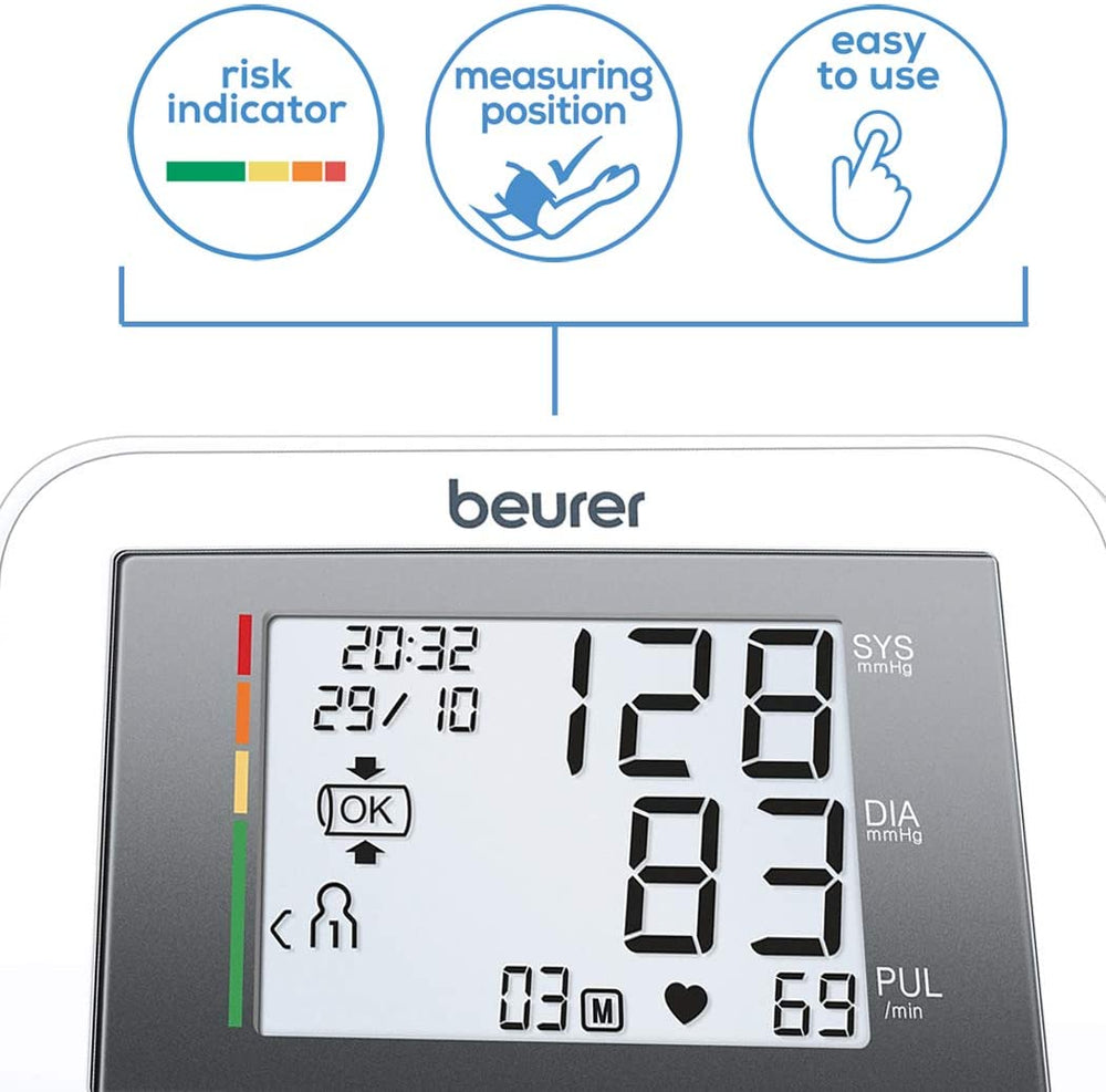 Upper Arm BP (Blood Pressure) Monitor BM-27 Beurer
