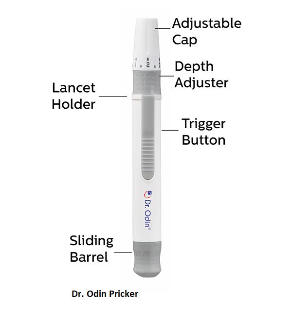 Painless Lancing Device (Dr. Odin) – MedineedsIndia